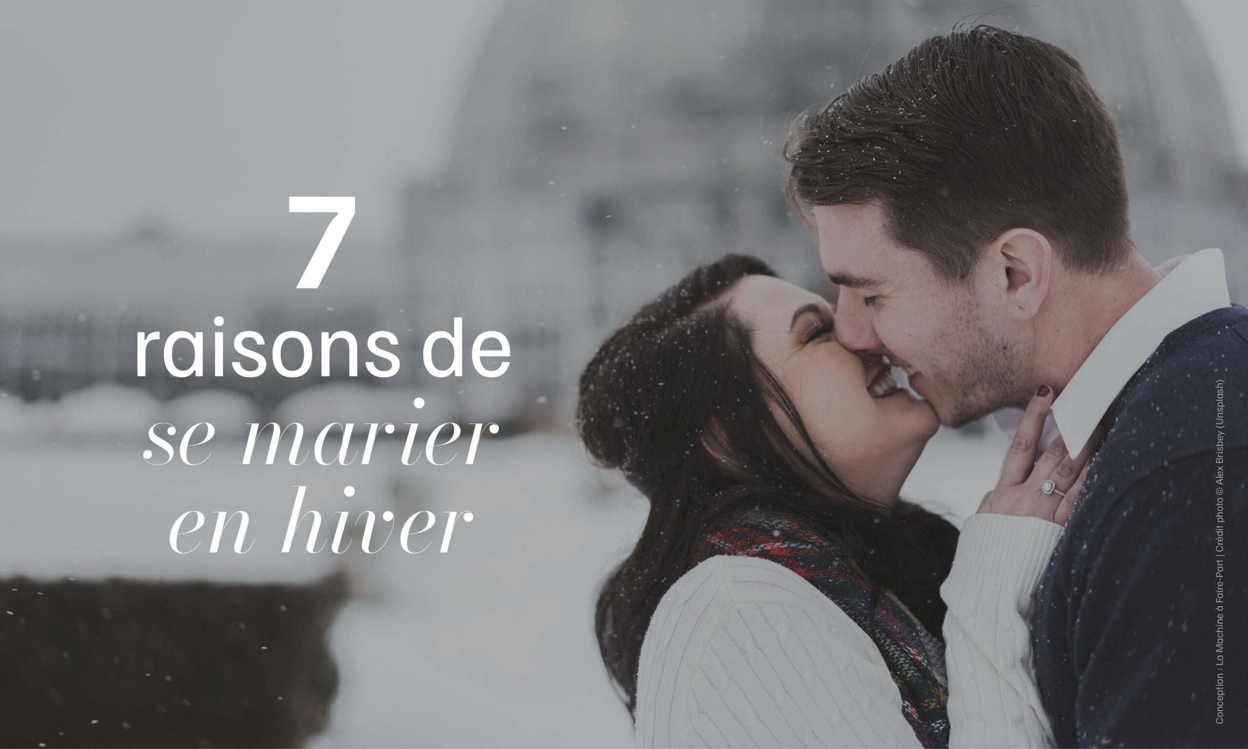 Se marier en hiver ? Sept bonnes raisons de la faire